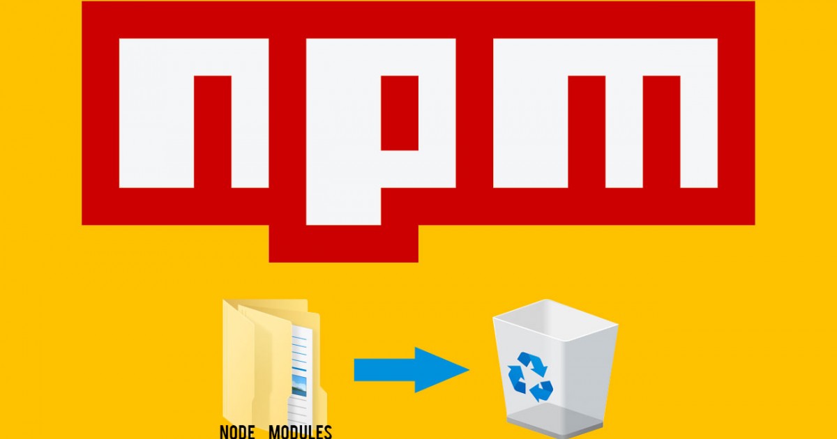 Nodemodules Ordner Mit Rimraf Unter Windows Löschen
